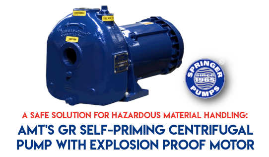 A Safe Solution for Hazardous Material Handling: AMT's GR Self-Priming ...
