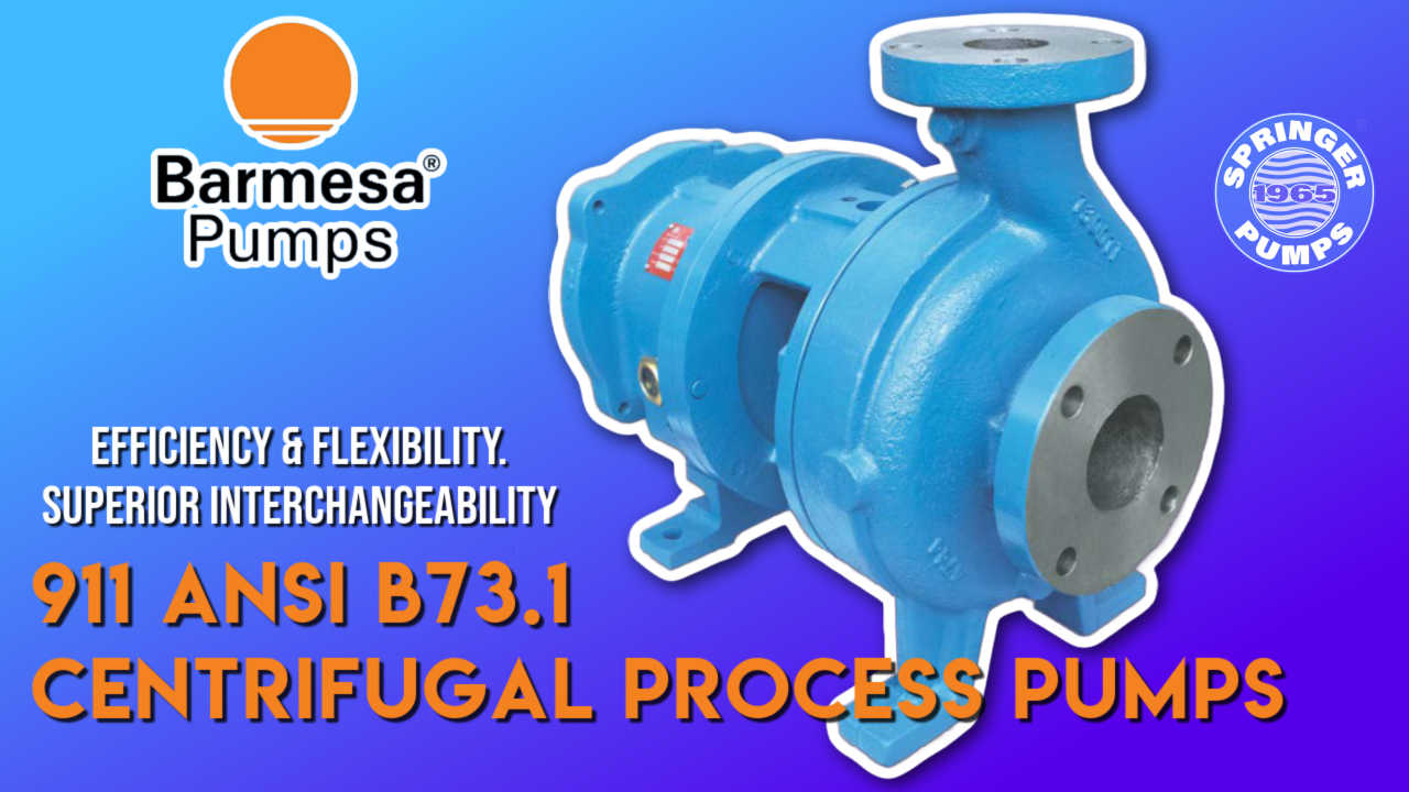 Efficiency & Flexibility with Superior Interchangeability: 911 ANSI B73 ...