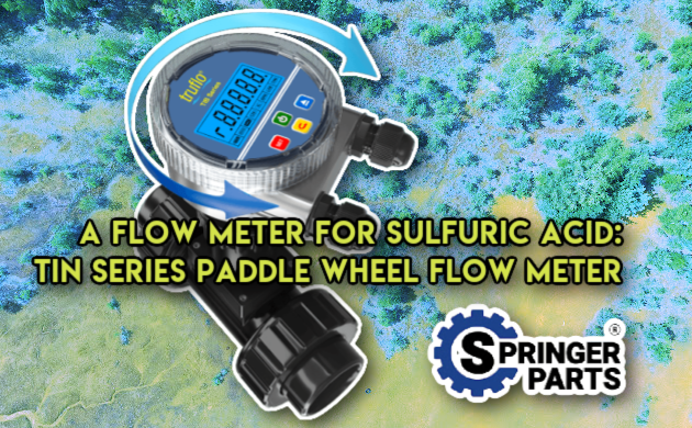 A Flow Meter for Sulfuric Acid: TIN Series Paddle Wheel Flow Meter ...
