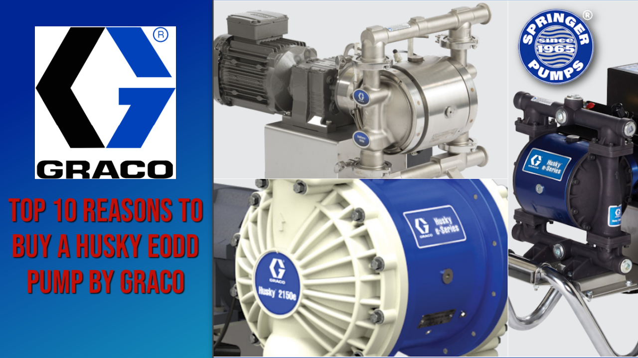 Top 10 Reasons to Buy a Husky EODD Pump by GRACO - Springer Pumps, LLC.