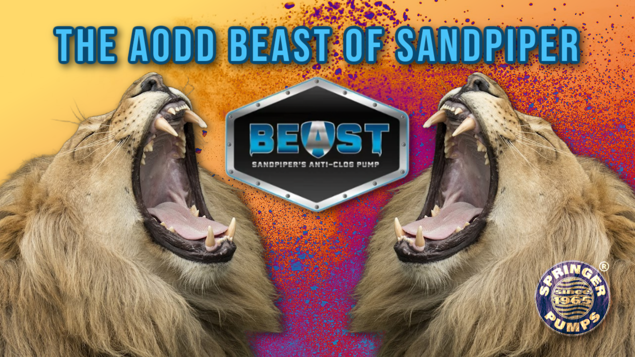 The AODD BEAST of Sandpiper: SPB20 2” (50 mm) AODD Heavy-Duty Flap ...